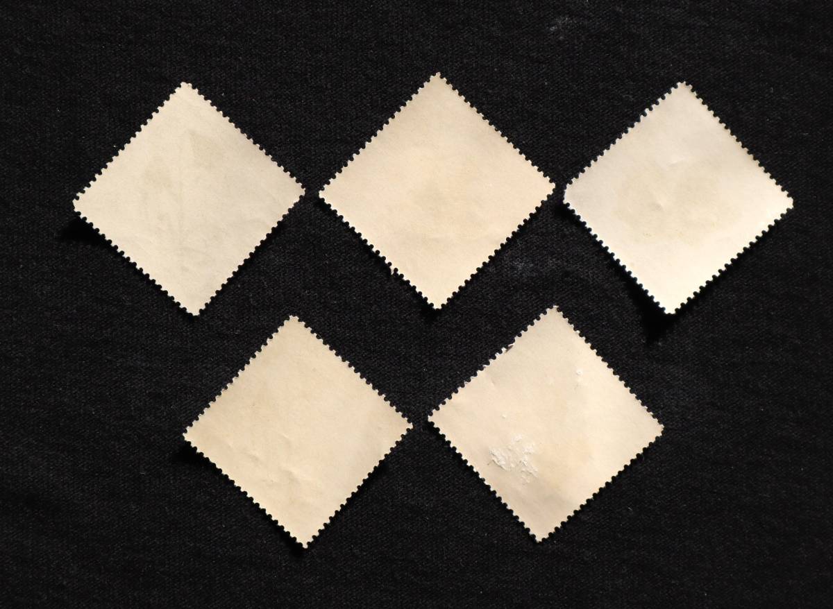 Yahoo!オークション - W81 ブータン 植物 花 5種 単片切手5枚