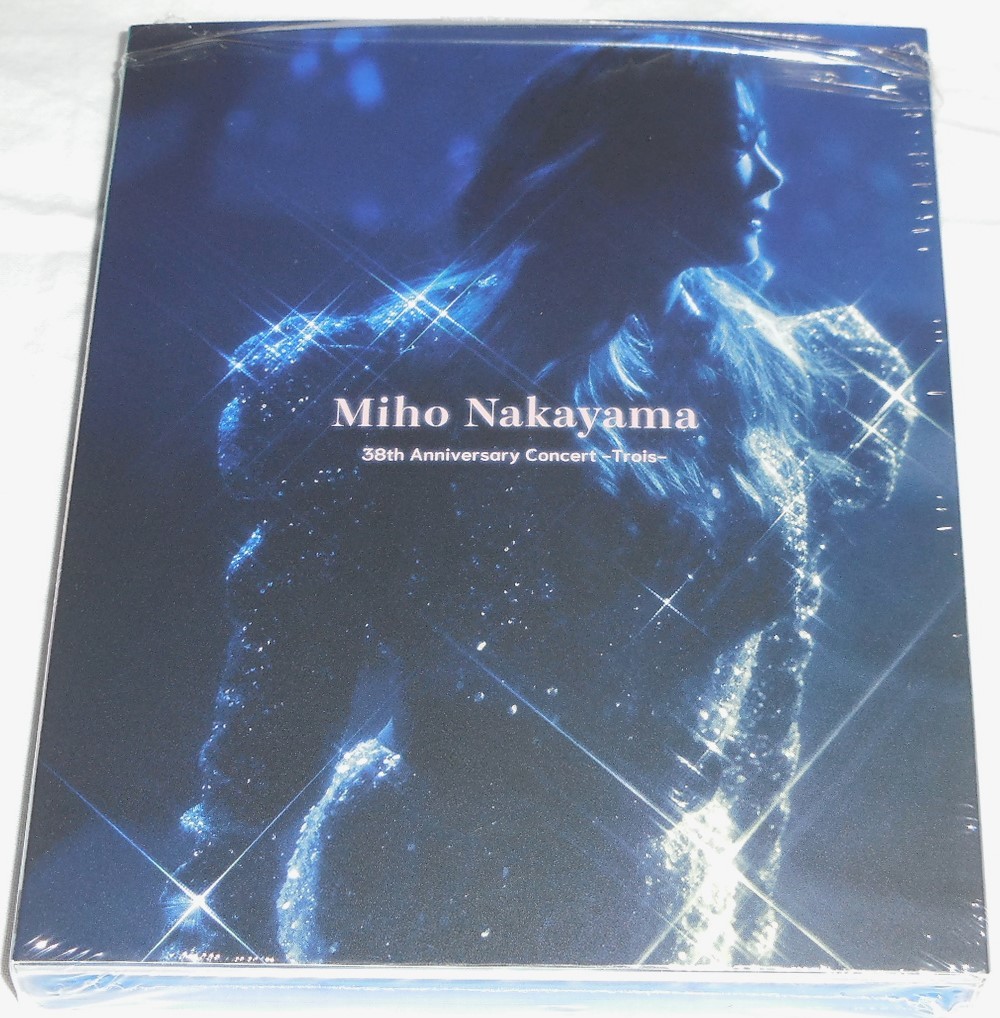 Miho Nakayama 38th Anniversary Concert Trois 数量限定版 Blu Ray 初回限定 中山美穂