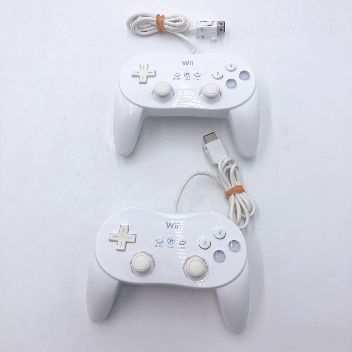 1円〜 Wii U クラシックコントローラPRO RVL-005 ジャンク 白 RVL-005 -02 2個 セット 動作未確認 シロ(アクセサリ、周辺機器)｜売買されたオークション情報 ...