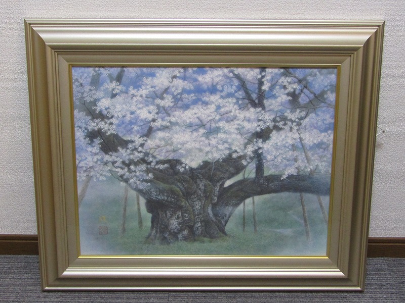 Yahoo!オークション - kk20-8830[NAK]【真作】広森雄 工芸画 10号「淡...