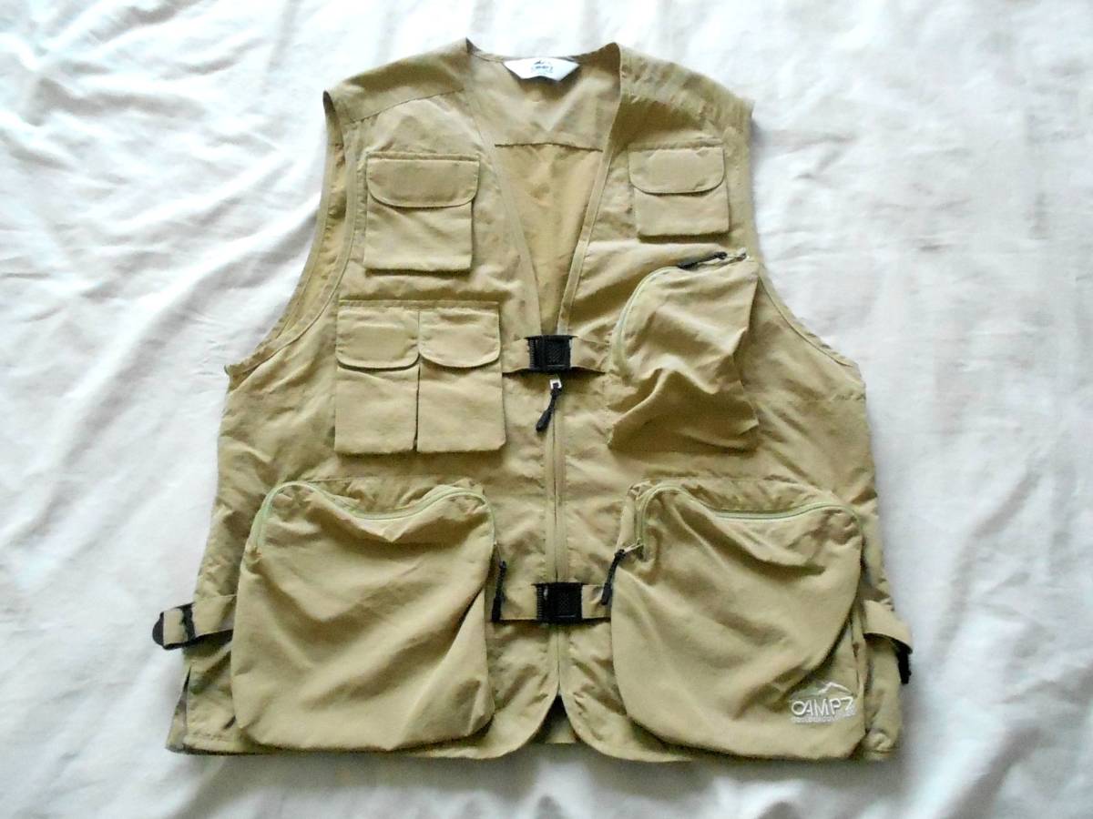 Yahoo!オークション - Camp7 フィッシングベスト M