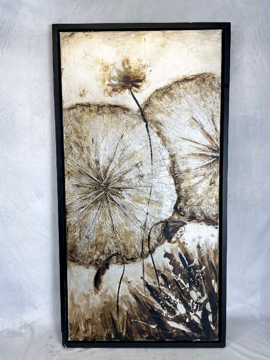 Yahoo!オークション - 【福岡】W550 アート 絵画 油彩 MOOR 3220-1 W55...