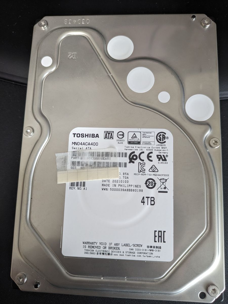 TOSHIBA 4TB HDD｜Yahoo!フリマ（旧PayPayフリマ）