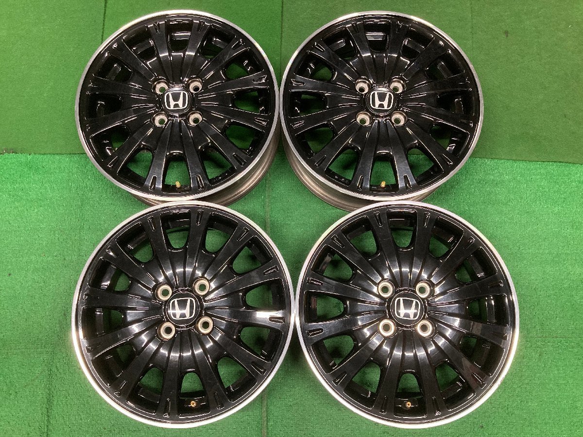 5099 ホンダ N-BOX カスタム ブラックスタイル 純正 15インチ 4.5J +45 4穴 100 アルミホイール 4本(純正品)｜売買されたオークション情報、yahooの商品情報を ...