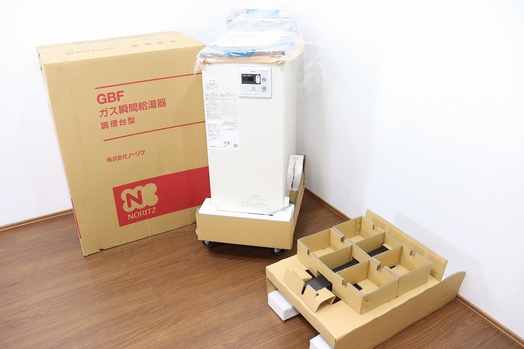 Yahoo!オークション - S2539 NORITZ ガス瞬間給湯器 都市ガス用 調理台...