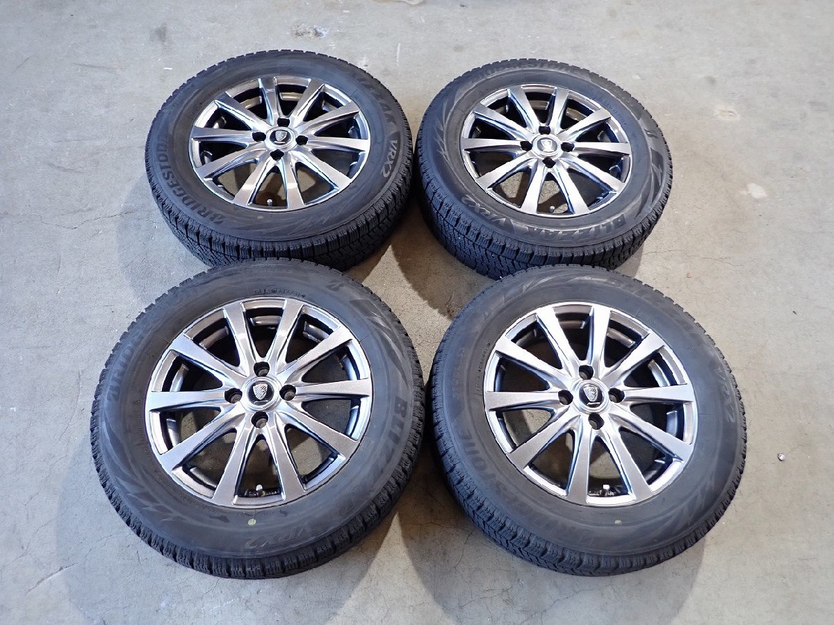 YS3233 185/65R15 bB アクア ノート フリードなど BS スタッドレス 15×5.5J 100/4H ET40 1円スタート(スタッドレスタイヤ)｜売買されたオークション情報 ...