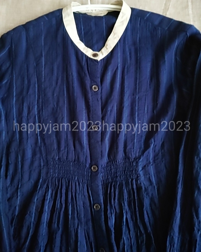 Yahoo!オークション - SM2 かわいいストライプスタンドカラーピンタッ...