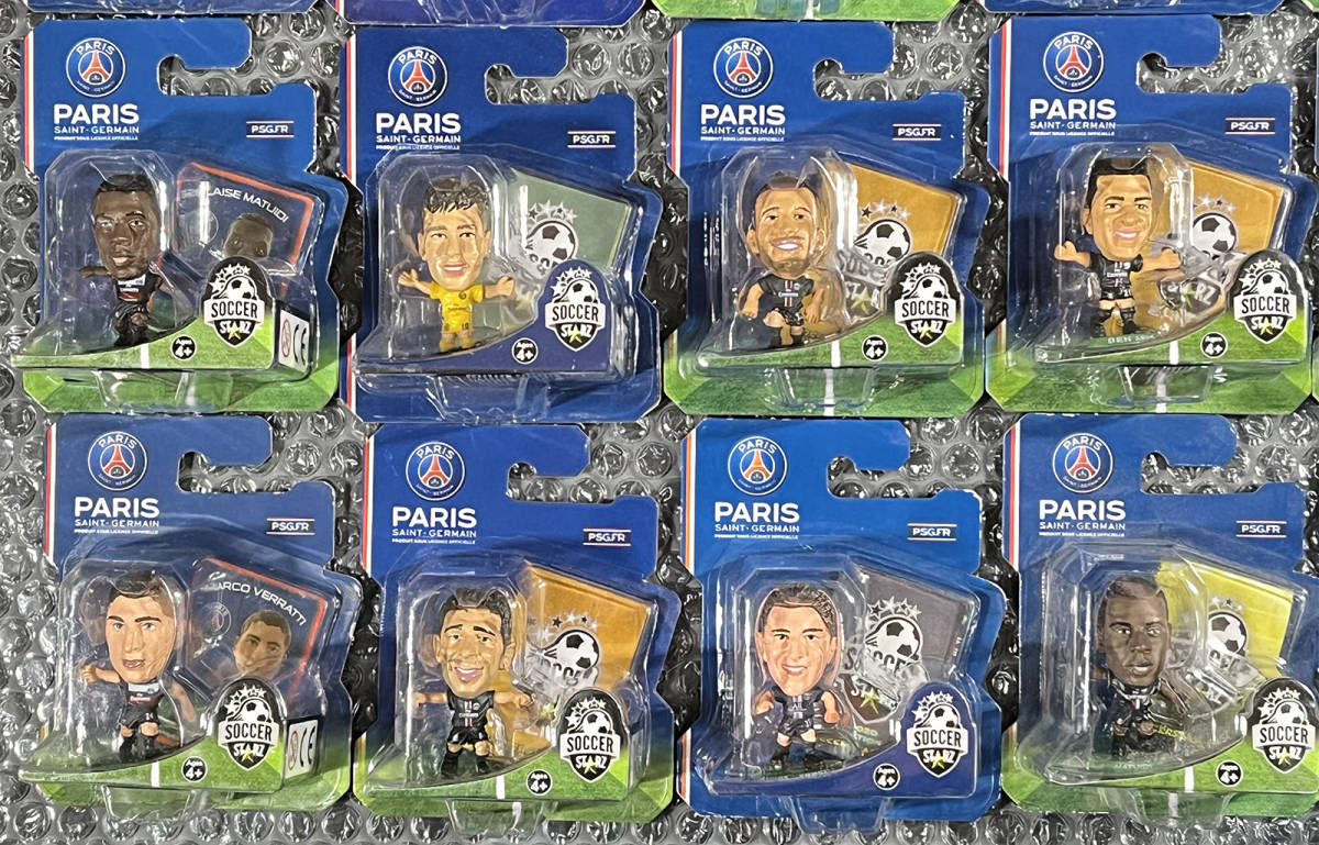 Yahoo!オークション - (Y66)Soccerstarz PSG 24 Figure set パリサンジ...