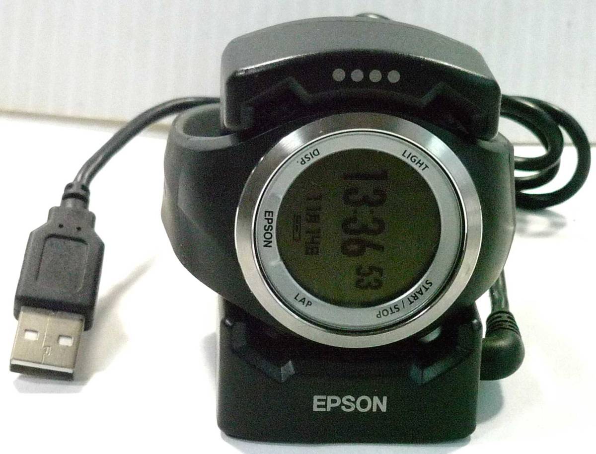 Yahoo!オークション - EPSON GPS機能搭載ウオッチ WristableGPS SF-710...