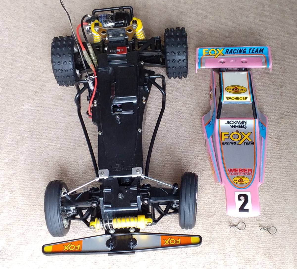 Yahoo!オークション - タミヤ ビンテージ フォックス KIT NO.5851