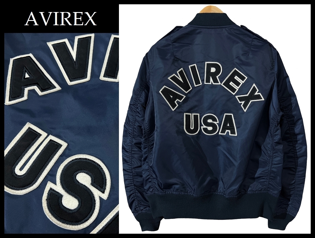 Yahoo!オークション - XL サイズ AVIREX アヴィレックス 6162133 CM LO...