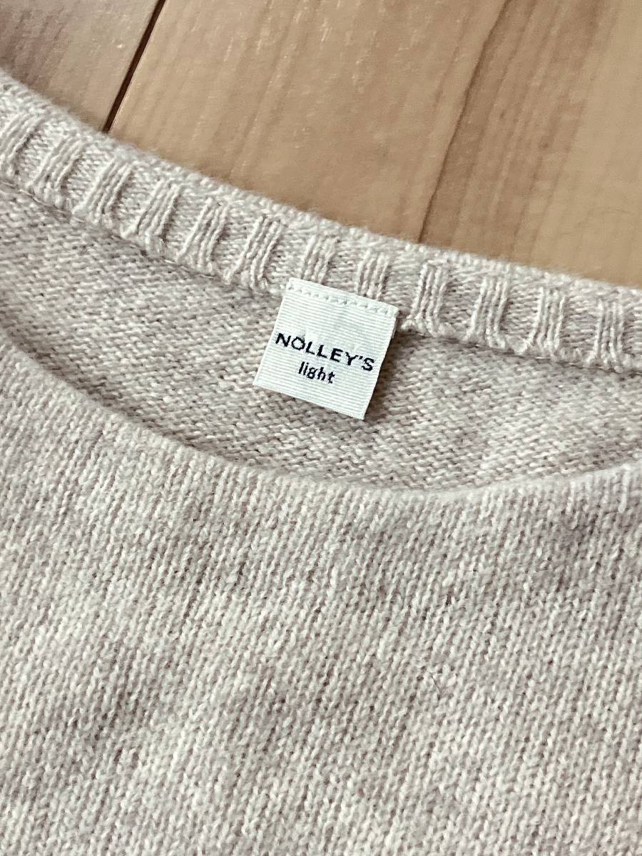 Yahoo!オークション - NOLLEY'S ノーリーズ サイズ38 ウール100 ベージ...