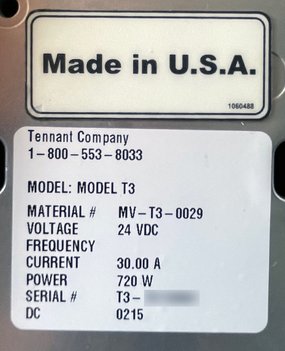 Yahoo!オークション - M TENNANT(テナント)/バッテリー式歩行型スクラ...