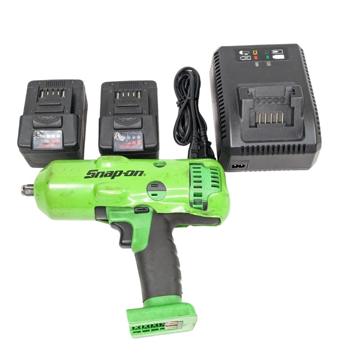 スナップオン 18Vインパクトレンチ CTJ8850G Snap-on 充電器 バッテリー2個付き(本体)｜売買されたオークション情報、yahooの商品情報をアーカイブ公開 - オークファン ...