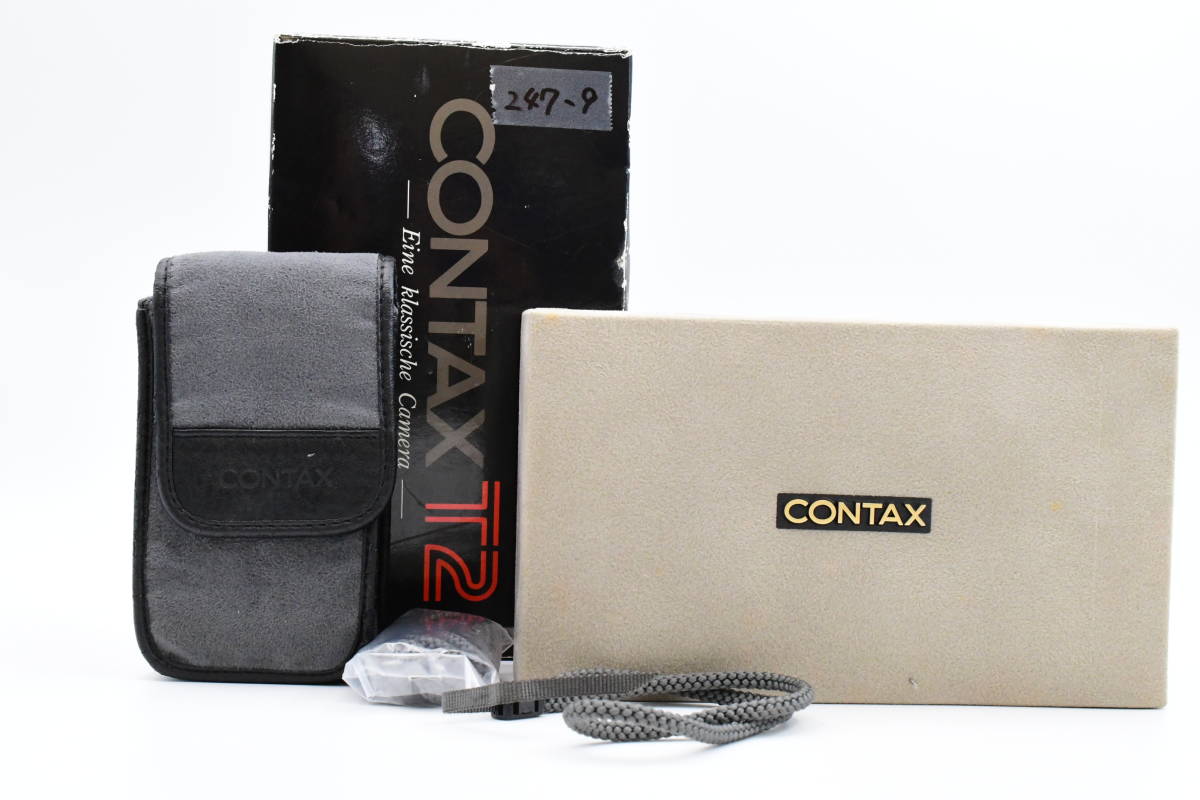 Yahoo!オークション - 純正・美品 CONTAX コンタックス T2 コンパクト...