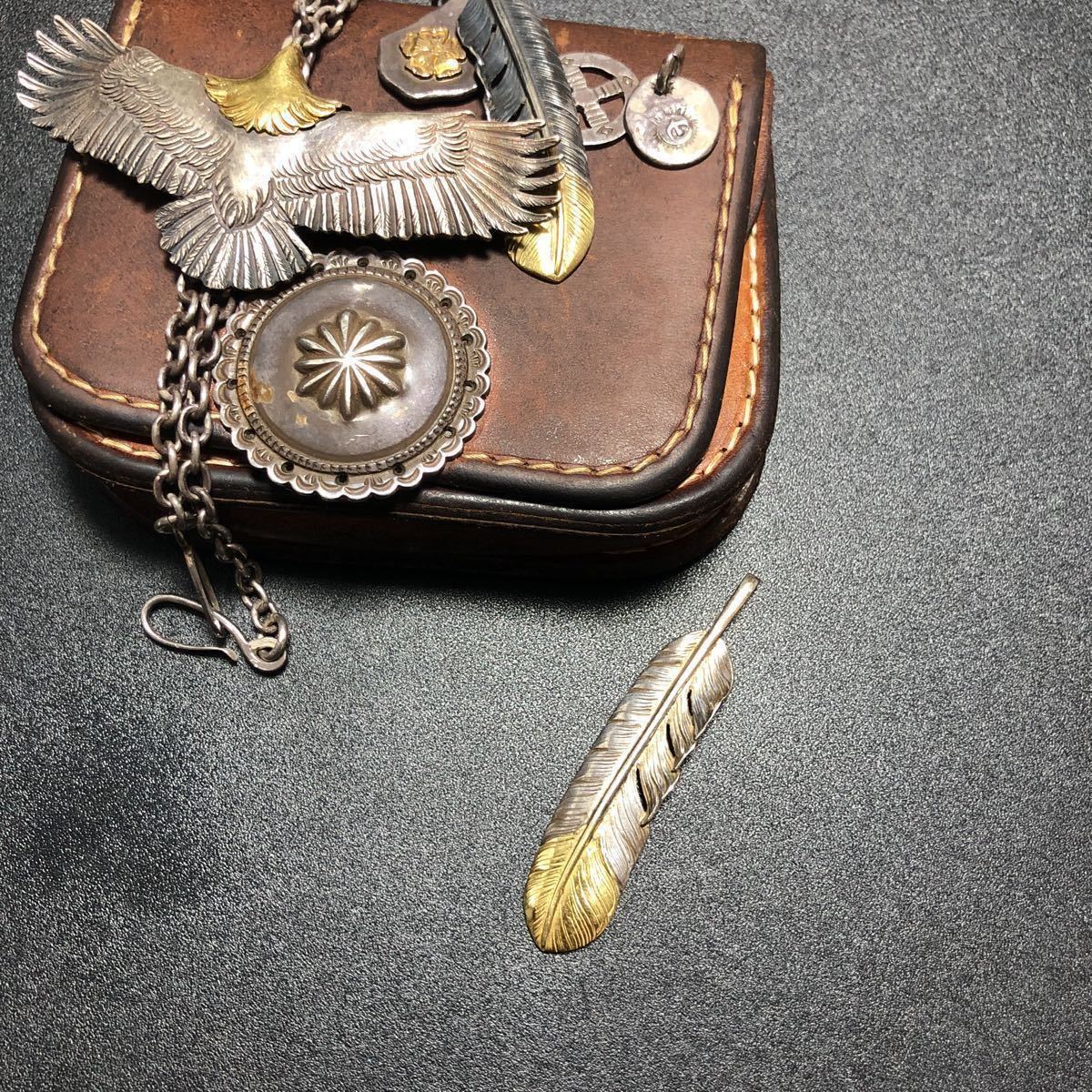 Yahoo!オークション - 売り切り ゴローズ goro's 先金特大フェザー old