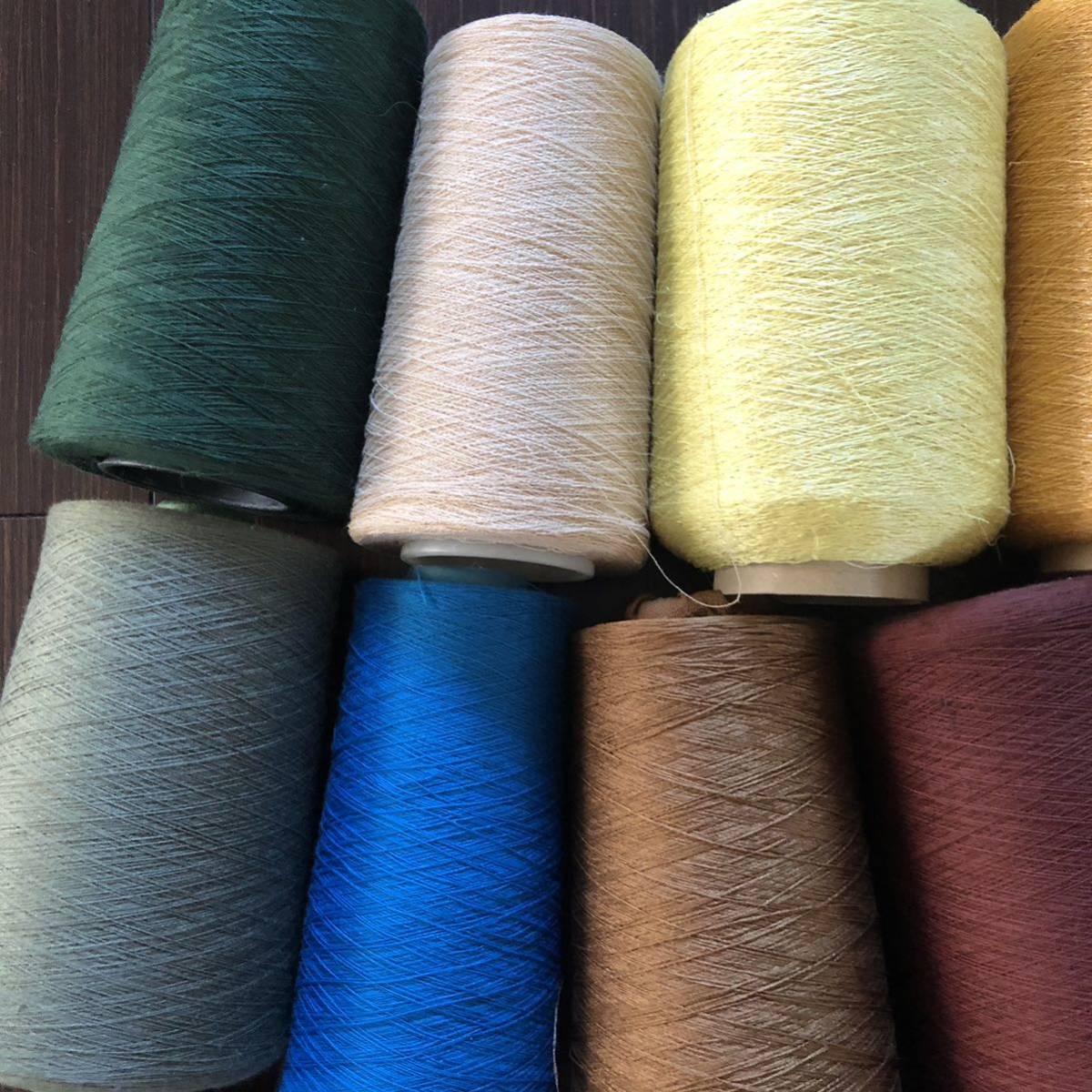 Yahoo!オークション - 貴重 高級糸 番手・混率不明 同梱不可【B96 バラ...