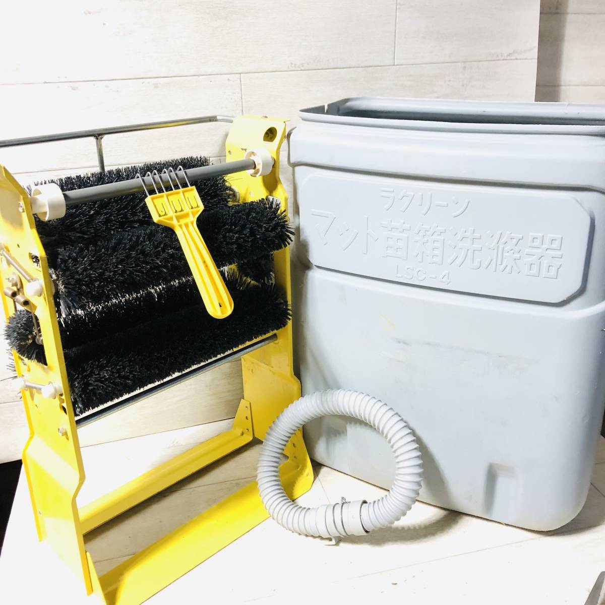 Yahoo!オークション - みのる産業 マット苗箱洗浄機 LSC-4 ニューラク...