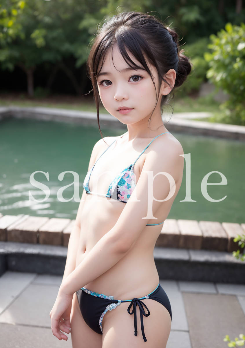 Yahoo オークション 【nf0006】5枚セット ジュニアアイドル風水着姿