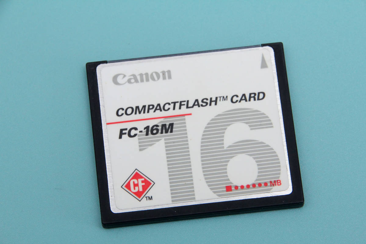 Yahoo!オークション - 16MB CFカード Canon キヤノン コンパクトフラッ...
