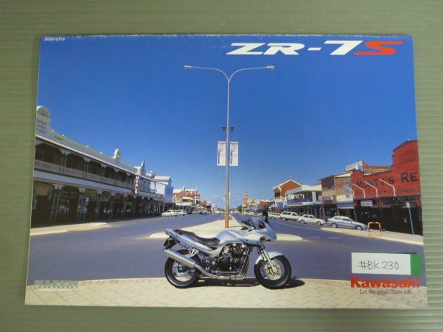 Yahoo!オークション - KAWASAKI カワサキ ZR-7S BC-ZR750F カタログ パ...