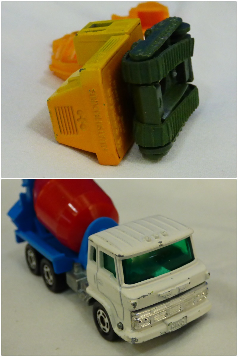 日本代購代標第一品牌【樂淘letao】－35 キャタピラ破損あり現状お渡しジャンク扱い トミー トミカ建設車シリーズ