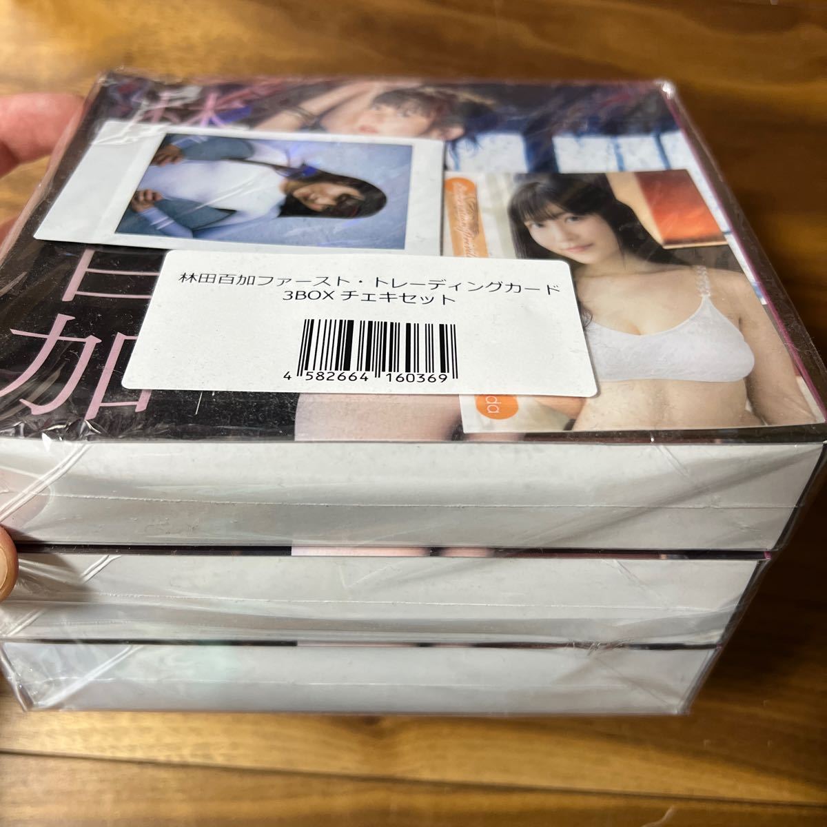 Yahoo!オークション - 林田百加 トレーディングカード 3BOX チェキセッ...