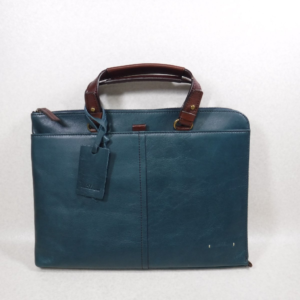 Yahoo!オークション - BB371 アックス AXE 定価25300円 レザービジネス...