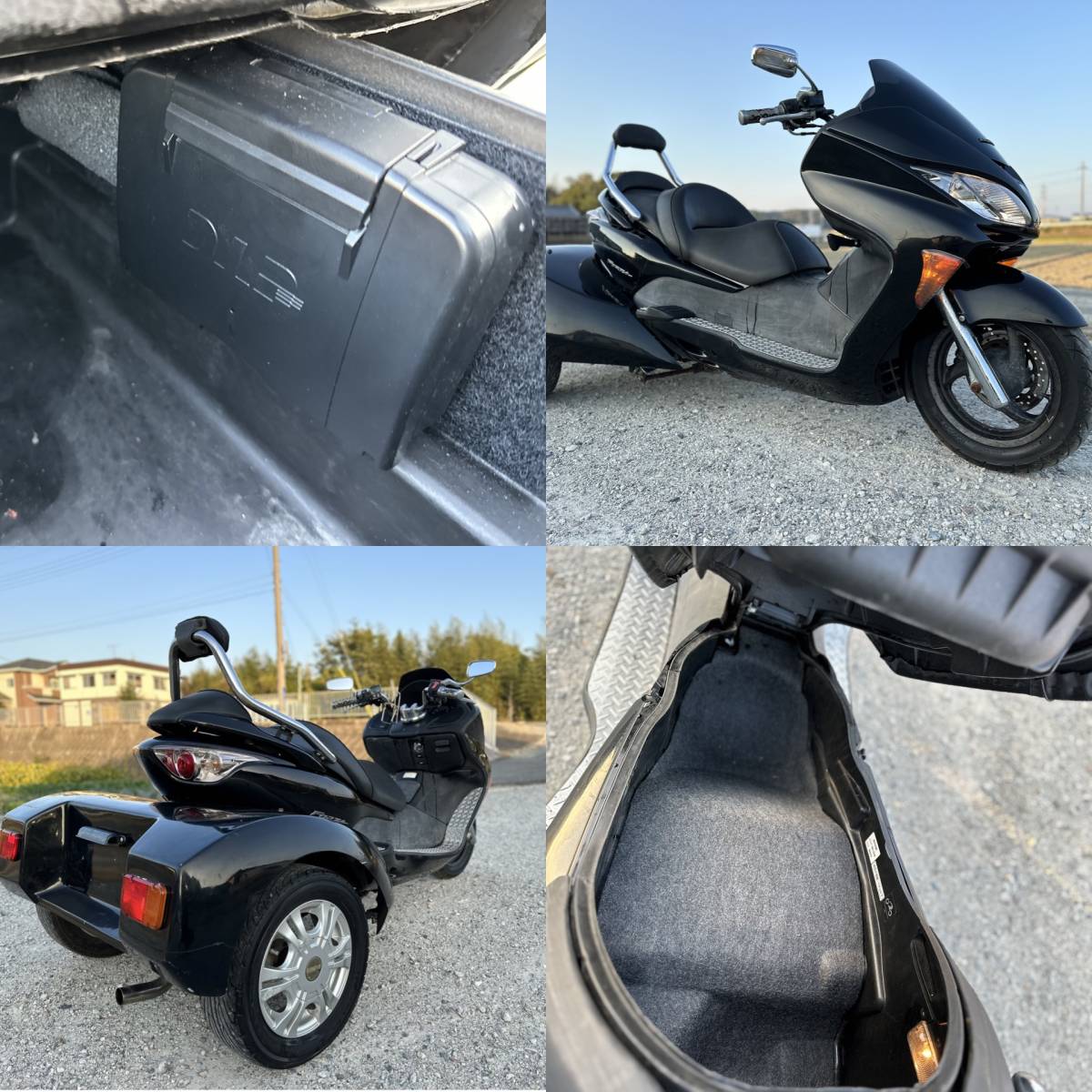 代購代標第一品牌－樂淘letao－ホンダフォルツァZトライク 型式MF08 書類あり