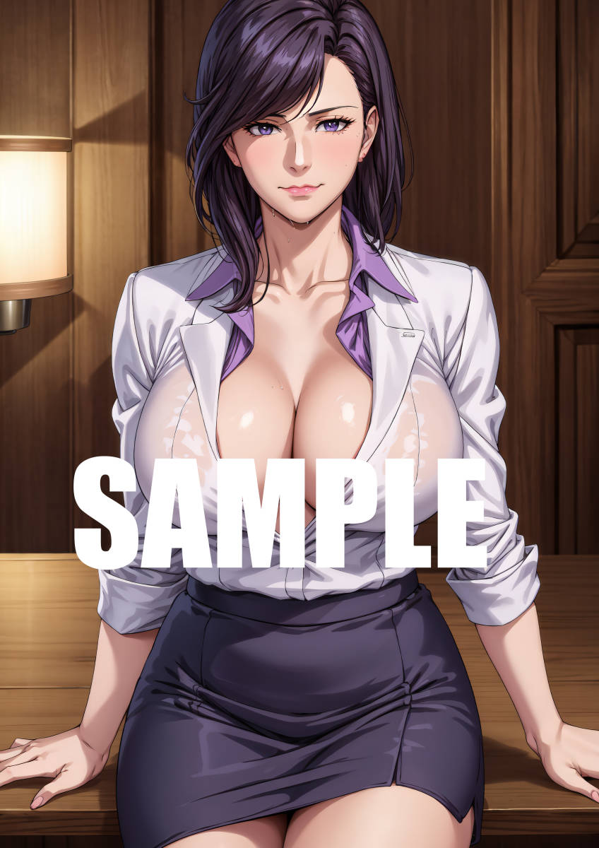 Yahoo!オークション - シティーハンター 野上冴子 同人 アニメ ポスタ...