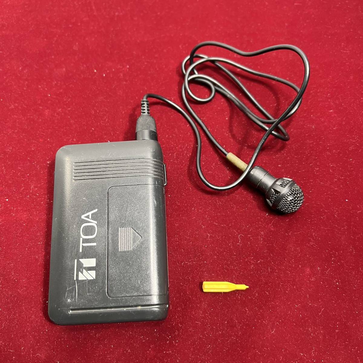 代購代標第一品牌－樂淘letao－TOA WM-1320 ワイヤレスマイクロホン 通電可 棚166