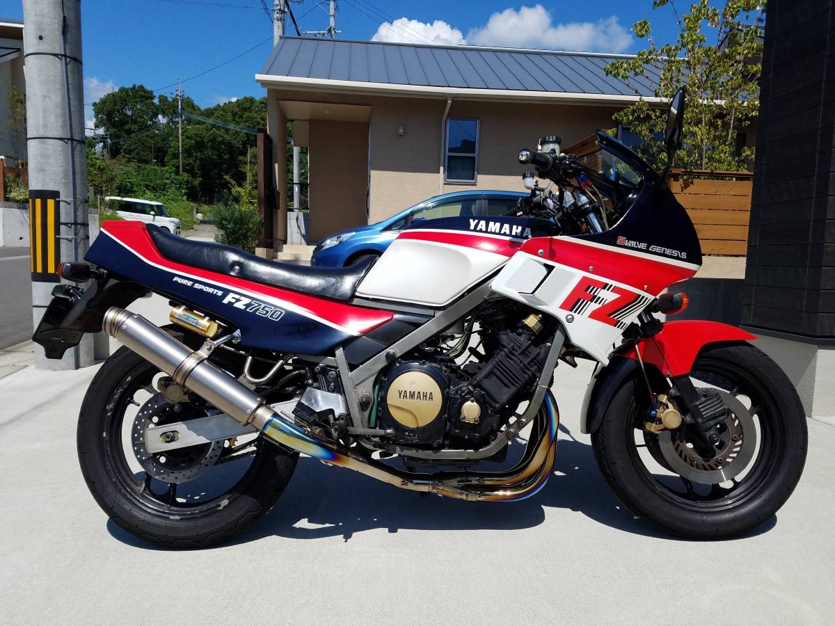 Yahoo!オークション - FZ750（1FM）アサヒナチタンフルエキ付属します