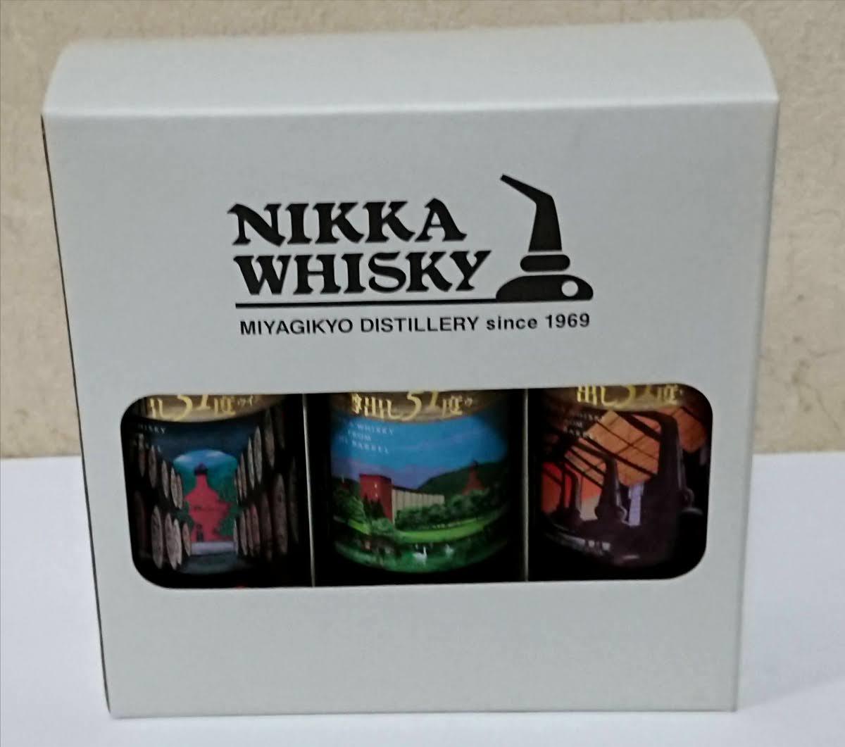 Yahoo!オークション - ニッカ 宮城峡 限定 樽出し51度 180ml 3本セット...