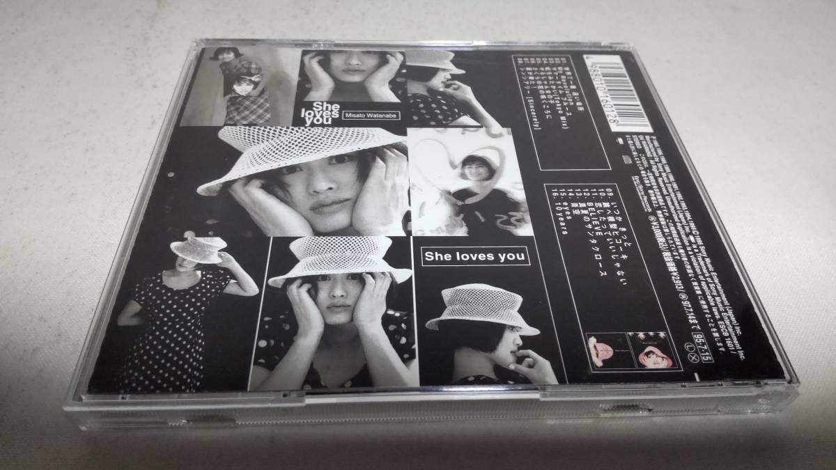 Yahoo!オークション - D3787 『CD』 She loves you / 渡辺美里 音声確...
