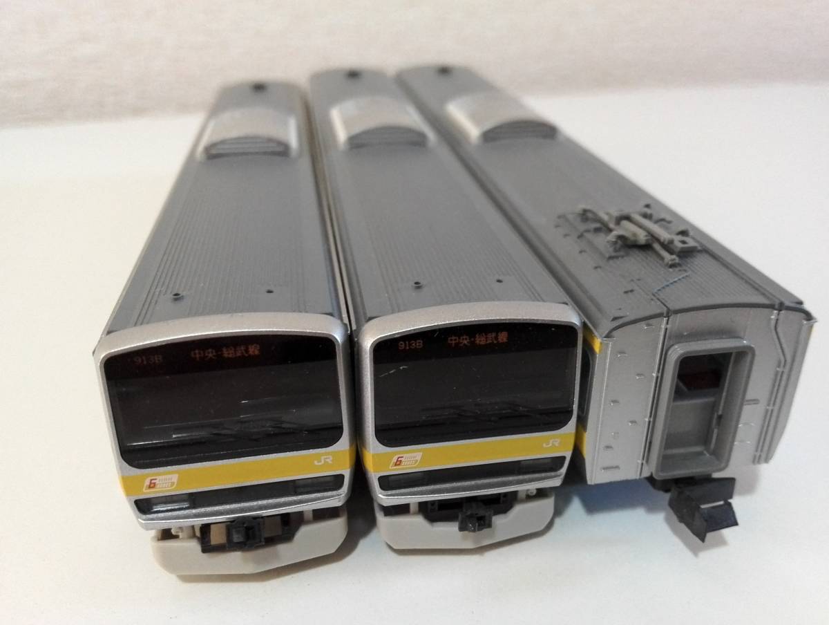 Yahoo!オークション - 【破損ジャンク商品/3両】 tomix E231 (先頭車2...