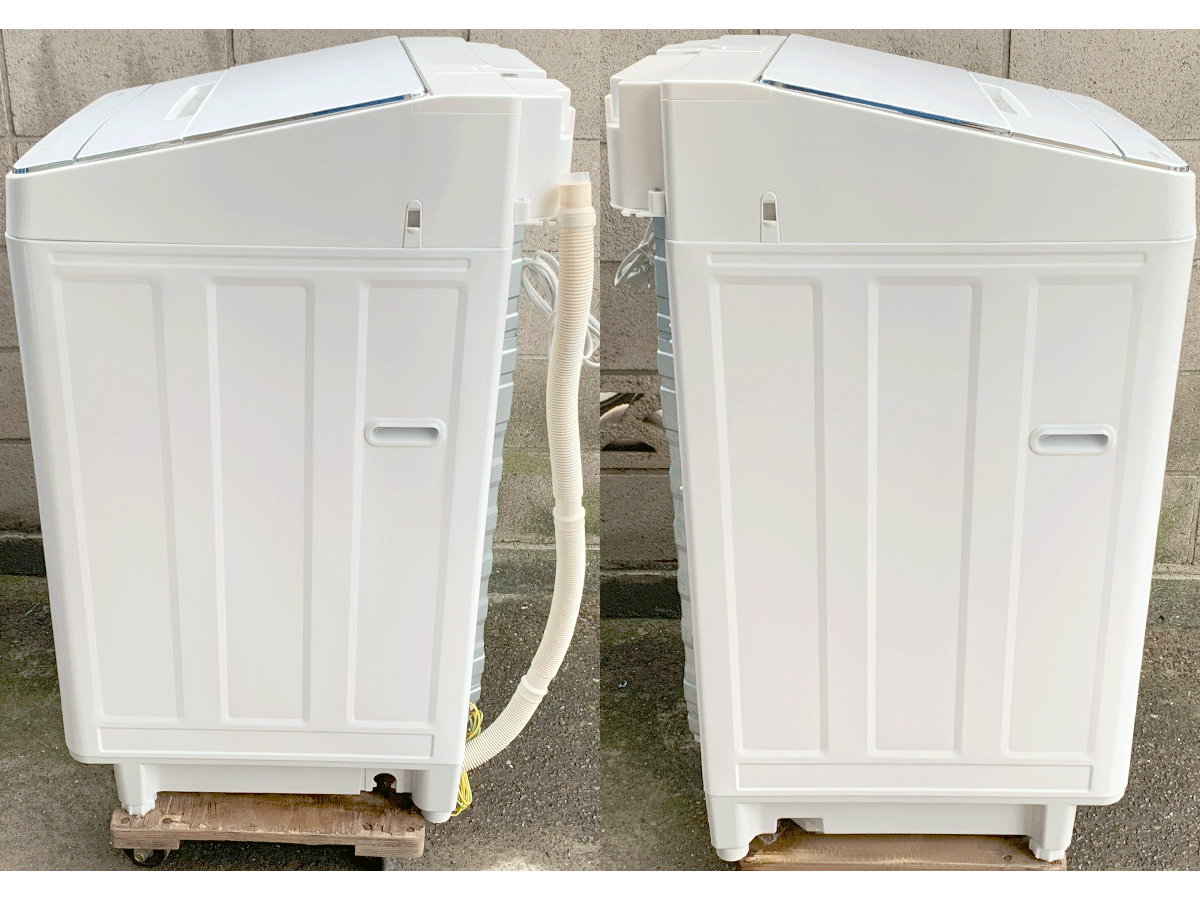 Yahoo!オークション - 8045 美品 東芝 TOSHIBA AW-12XD9 全自動洗濯機 ...