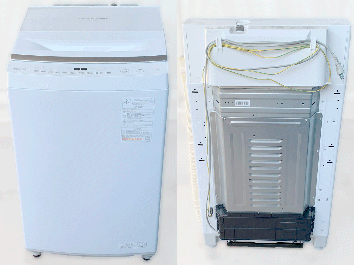 Yahoo!オークション - 8061 展示デモ品 東芝 TOSHIBA AW-9DP3（W） 全...