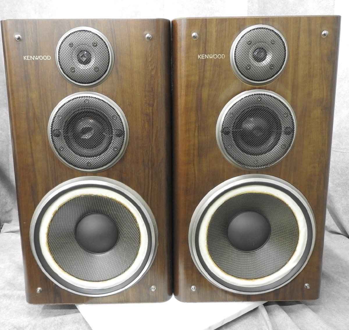 Yahoo オークション 【神殿店】kenwood ケンウッド スピーカーペア