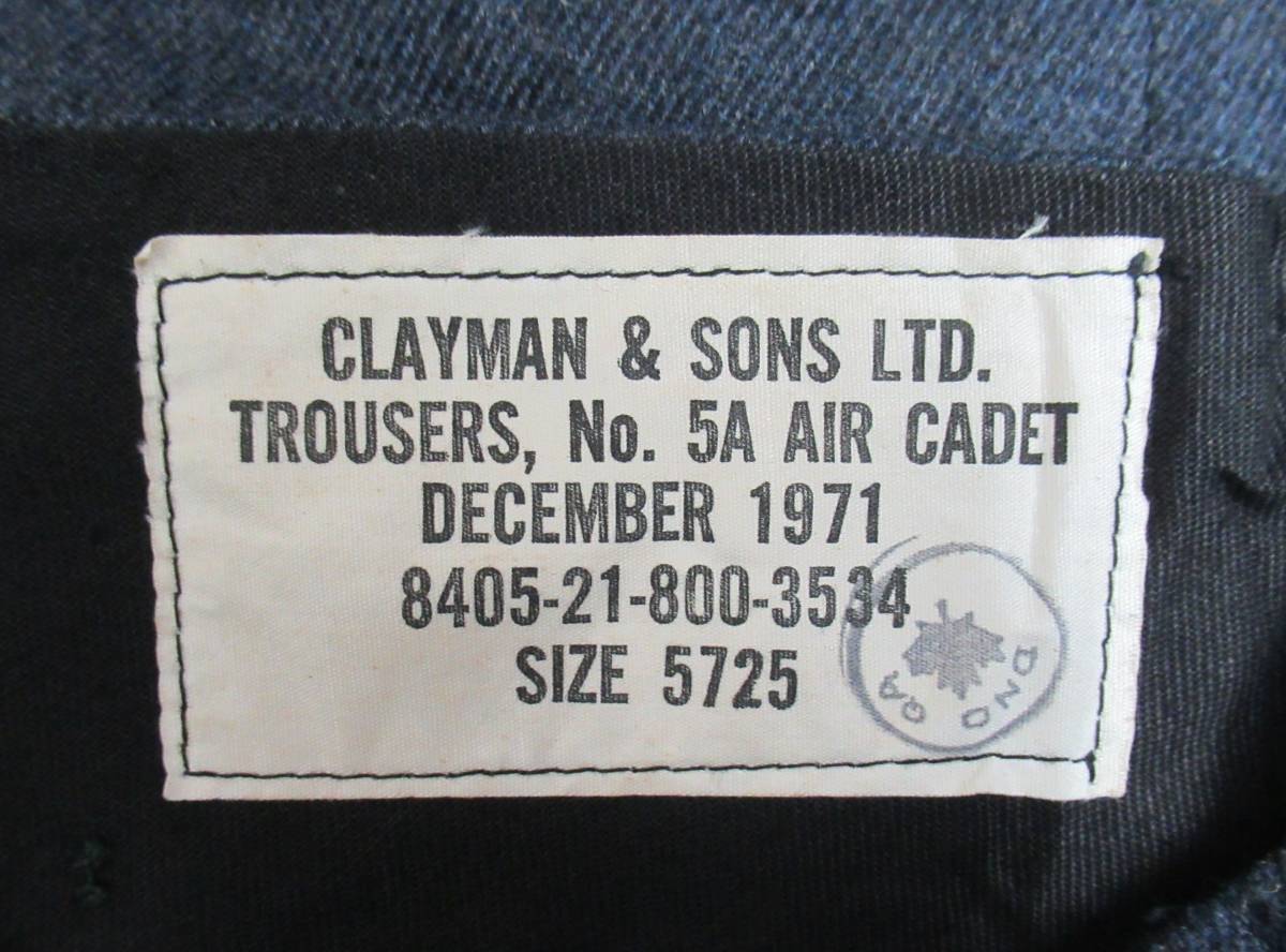 Yahoo!オークション - 1970'S デッドストック VINTAGE RCAF Royal Cana...