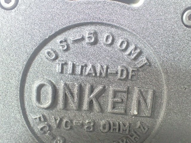 Yahoo!オークション - 音研 ONKEN ドライバーユニット OS-500MT ペア 6...