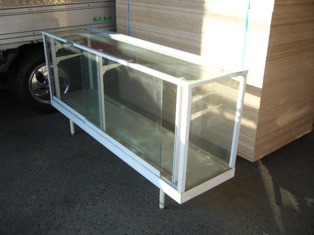 Yahoo!オークション - ガラスショーケース 幅1800