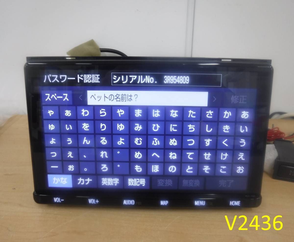 Yahoo!オークション - (V2436)中古_SDナビ TOYOTA NSZT-Y68T【セキュリ...