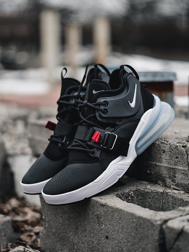 Yahoo!オークション - V15NIKE AIR FORCE 270 BLACK WHITE/Jordan sb f...