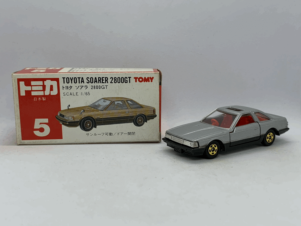 Yahoo!オークション - トミカ No.5 トヨタ ソアラ 2800GT