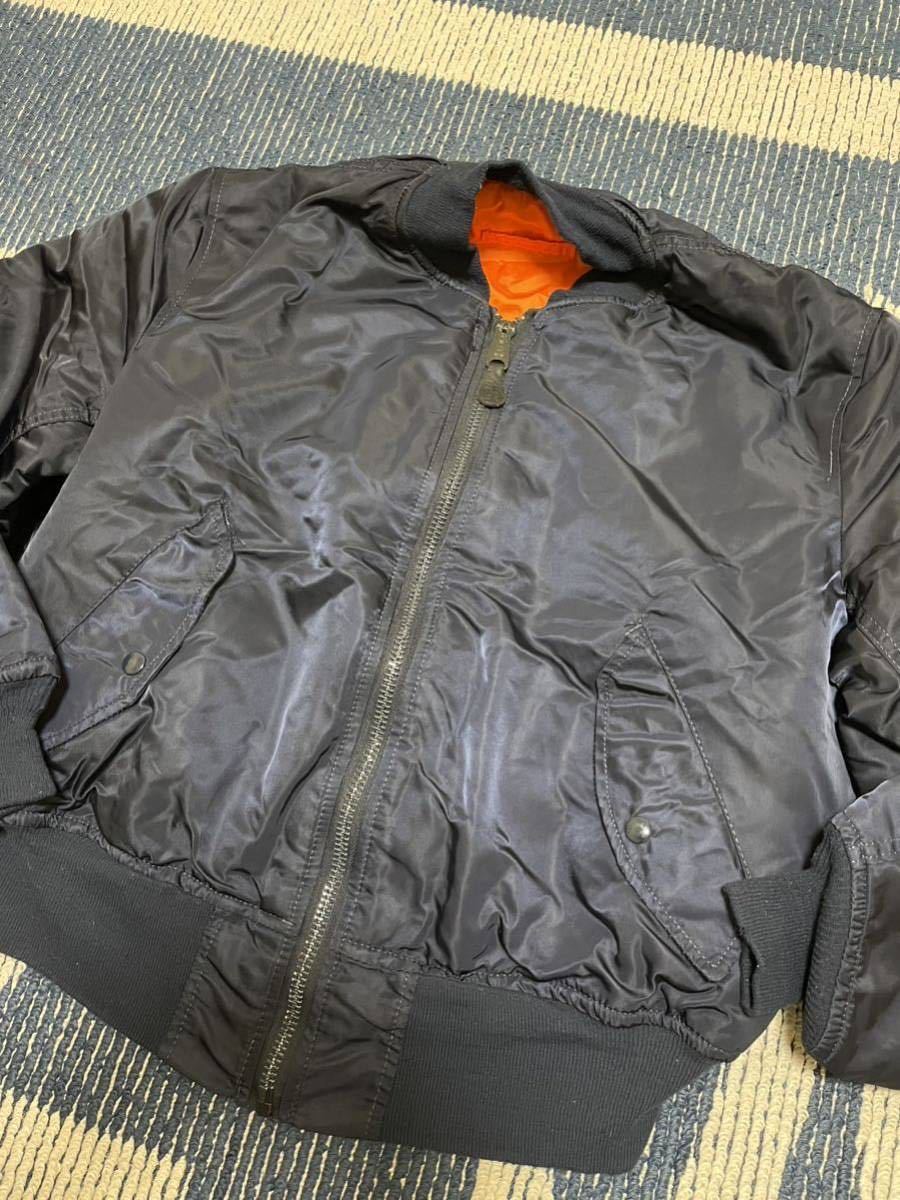 USA製ALPHA INDUSTRIES MA-1 フライトジャケットミリタリー USA製ALPHA INDUSTRIES MA-1 フライトジャケットミリタリー