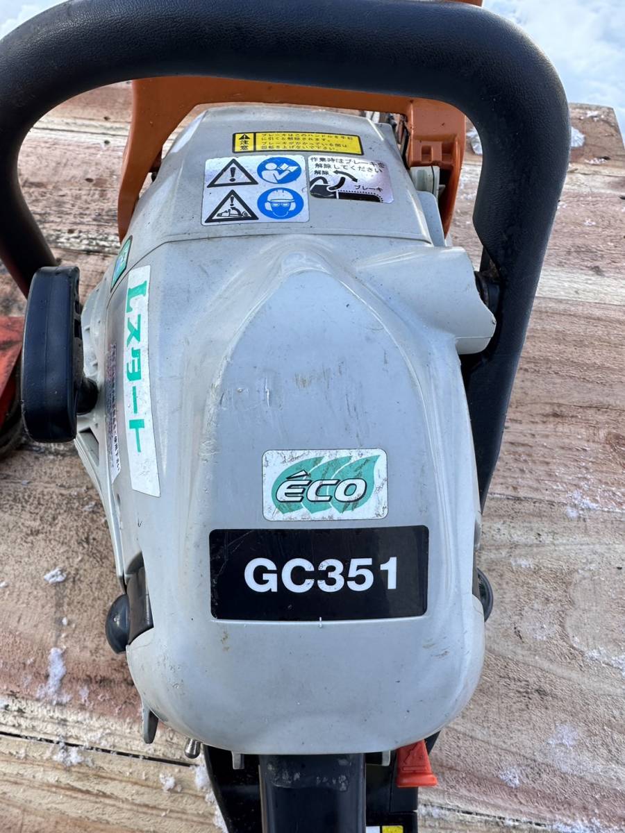 Yahoo!オークション - ECHO チェンソー GC351 動作確認済み 【鳥取発】