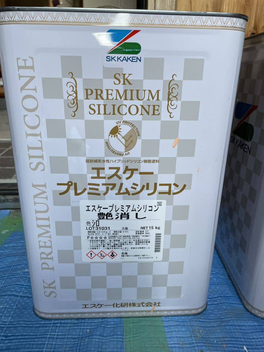 Yahoo!オークション - エスケー化研エスケープレミアムシリコン15kg シ...