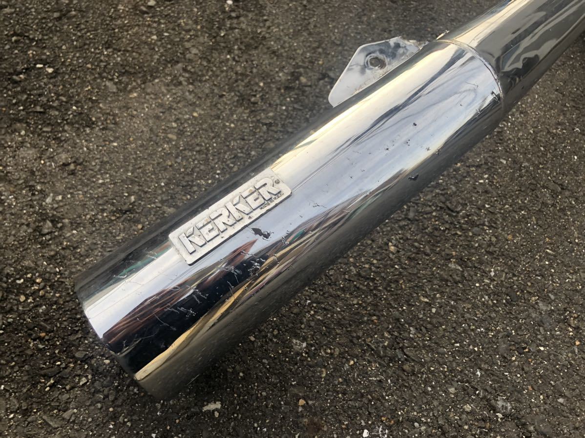 Yahoo!オークション - Z系 KERKER メガホンマフラー メッキ トグロ Z10...