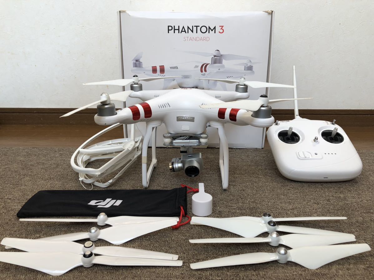 Yahoo!オークション - ドローン DJI PHANTOM3 STANDARD