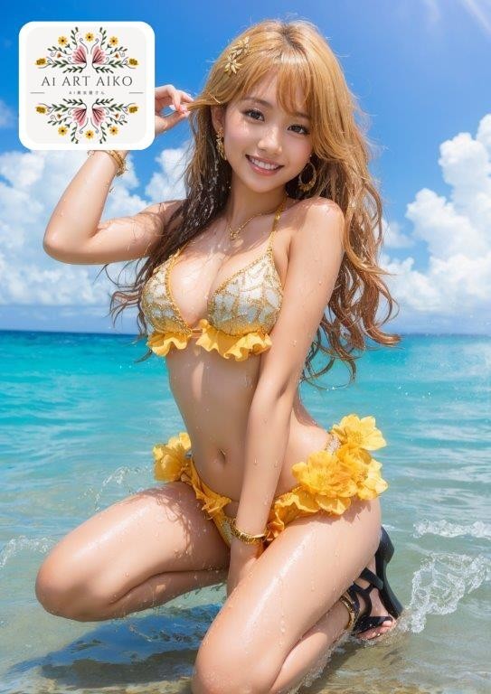 Yahoo!オークション - [1556] AI美女 アートポスター グラビア イラス...